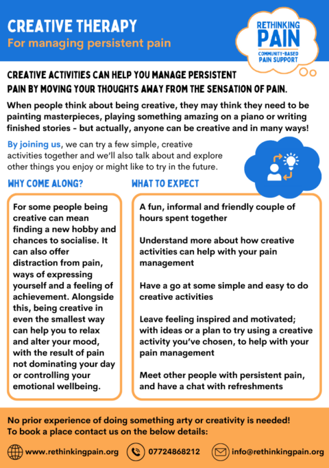 Creative Therapy - Rethinking Pain